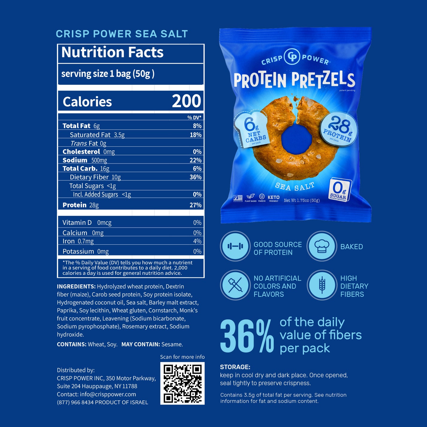 Variety Pack - Protein Pretzels – Crisp Power