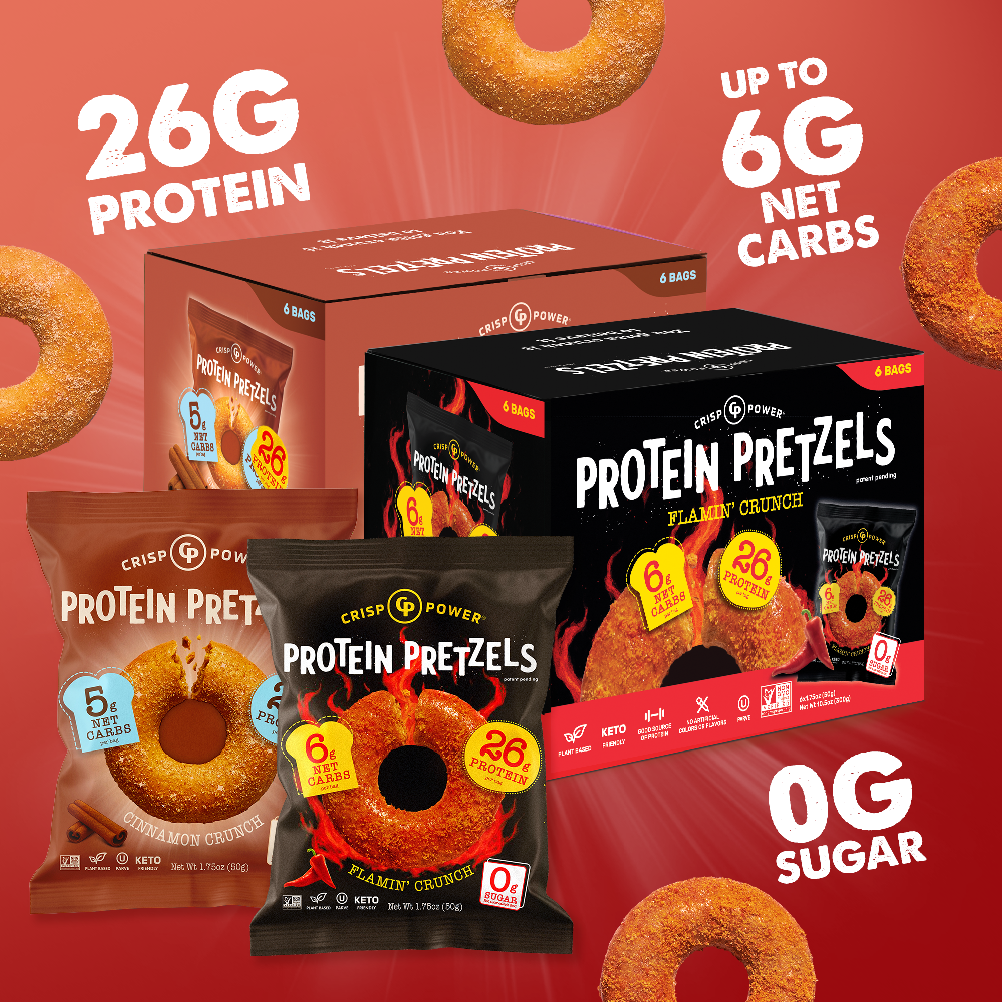 Protein Pretzels – Crisp Power